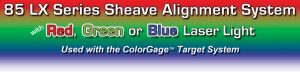 85 LX Series Sheave Alignment System - Laser Tools Co.