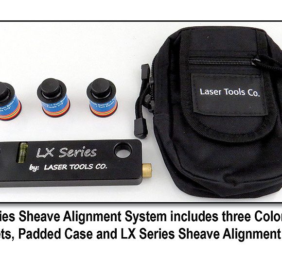 85 LX Series Sheave Alignment System - Laser Tools Co.