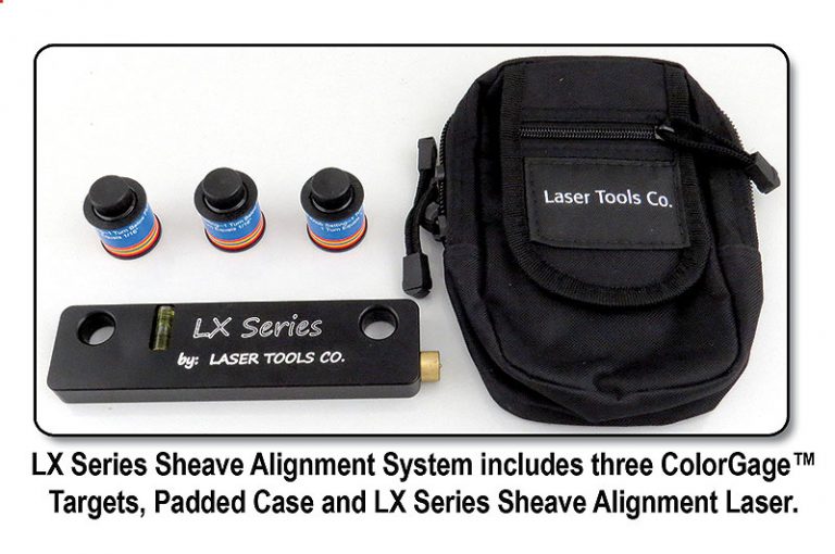 85 LX Series Sheave Alignment System - Laser Tools Co.