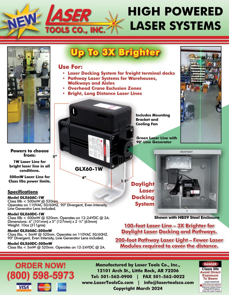 DAYLIGH GLX LASER DOCKING™ SYSTEM FOR TRUCKS & TRAILERS