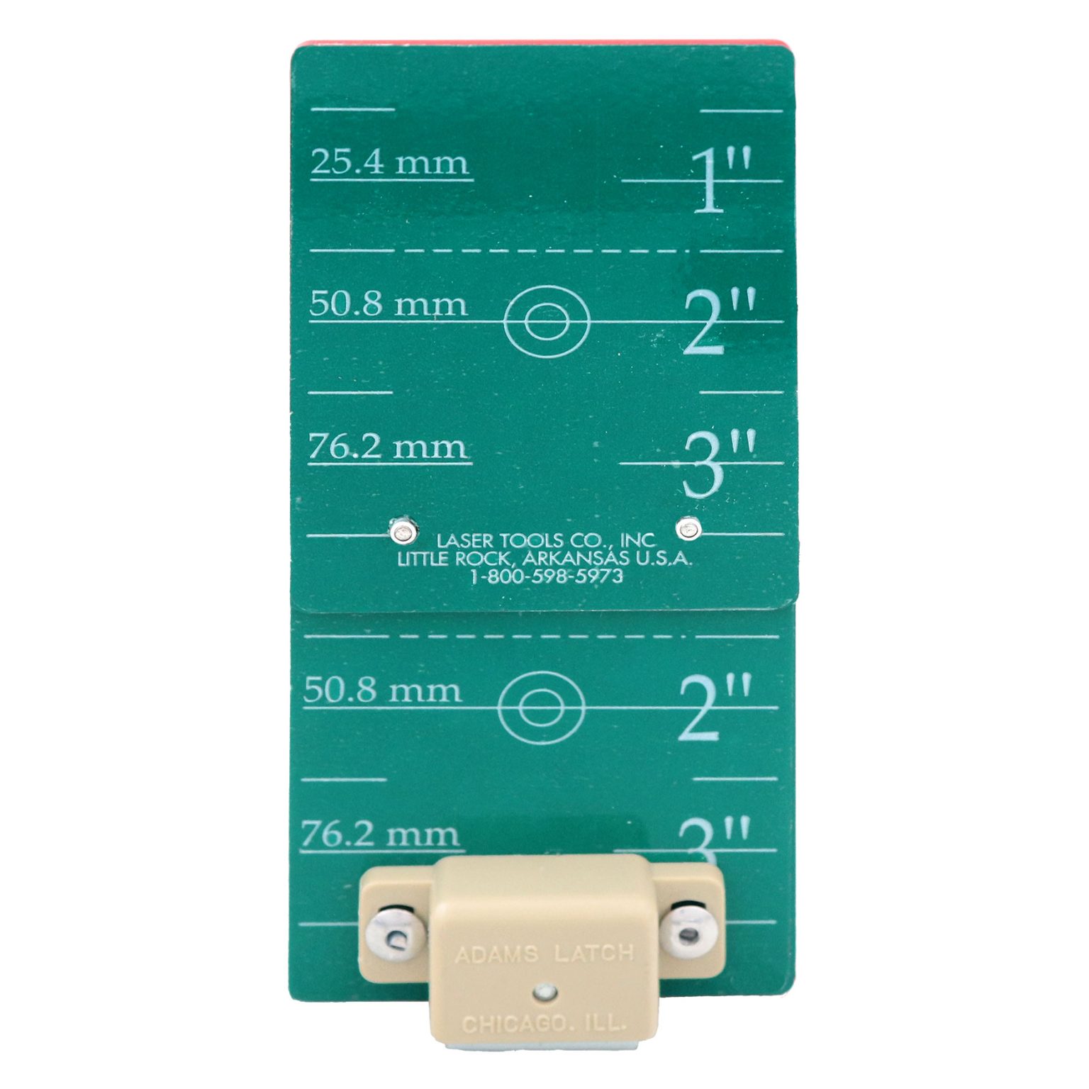 GDT200 & GDT250 Green Retro-Reflective Magnetic Target - Laser Tools Co.